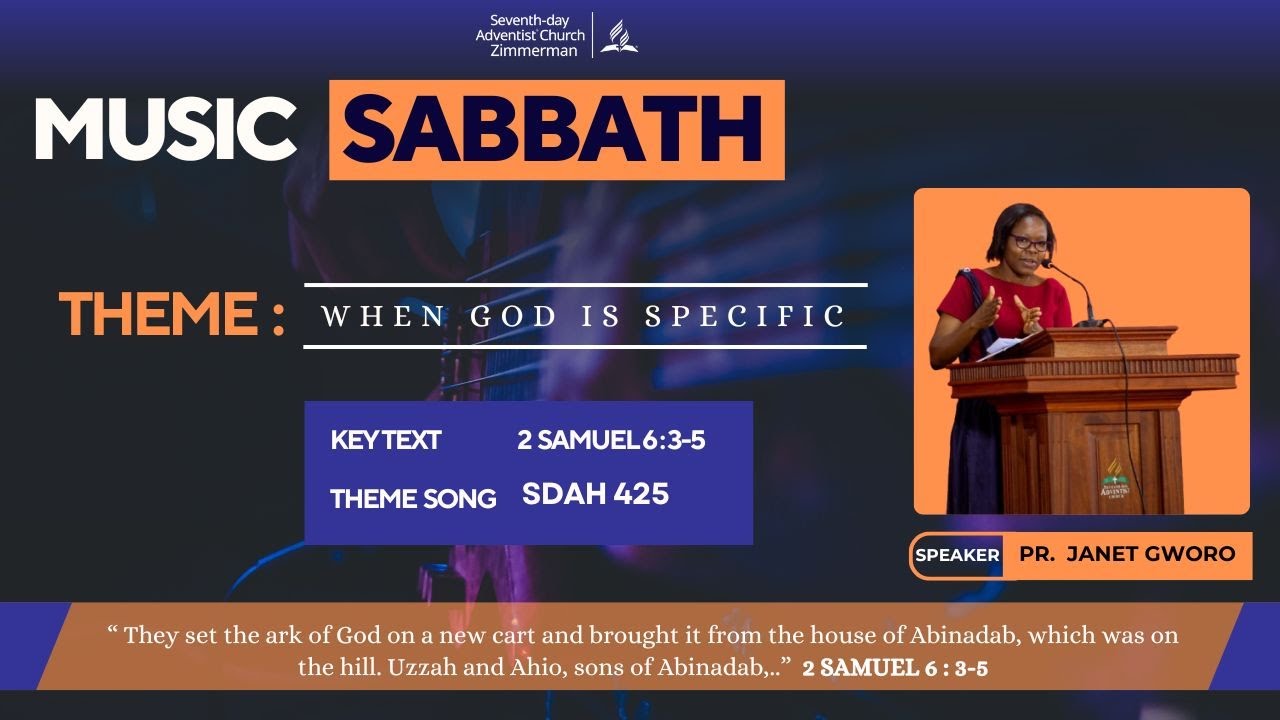 MUSIC SABBATH AFTERNOON SESSION || 09-11-2024 || WHEN GOD IS SPECIFIC ...