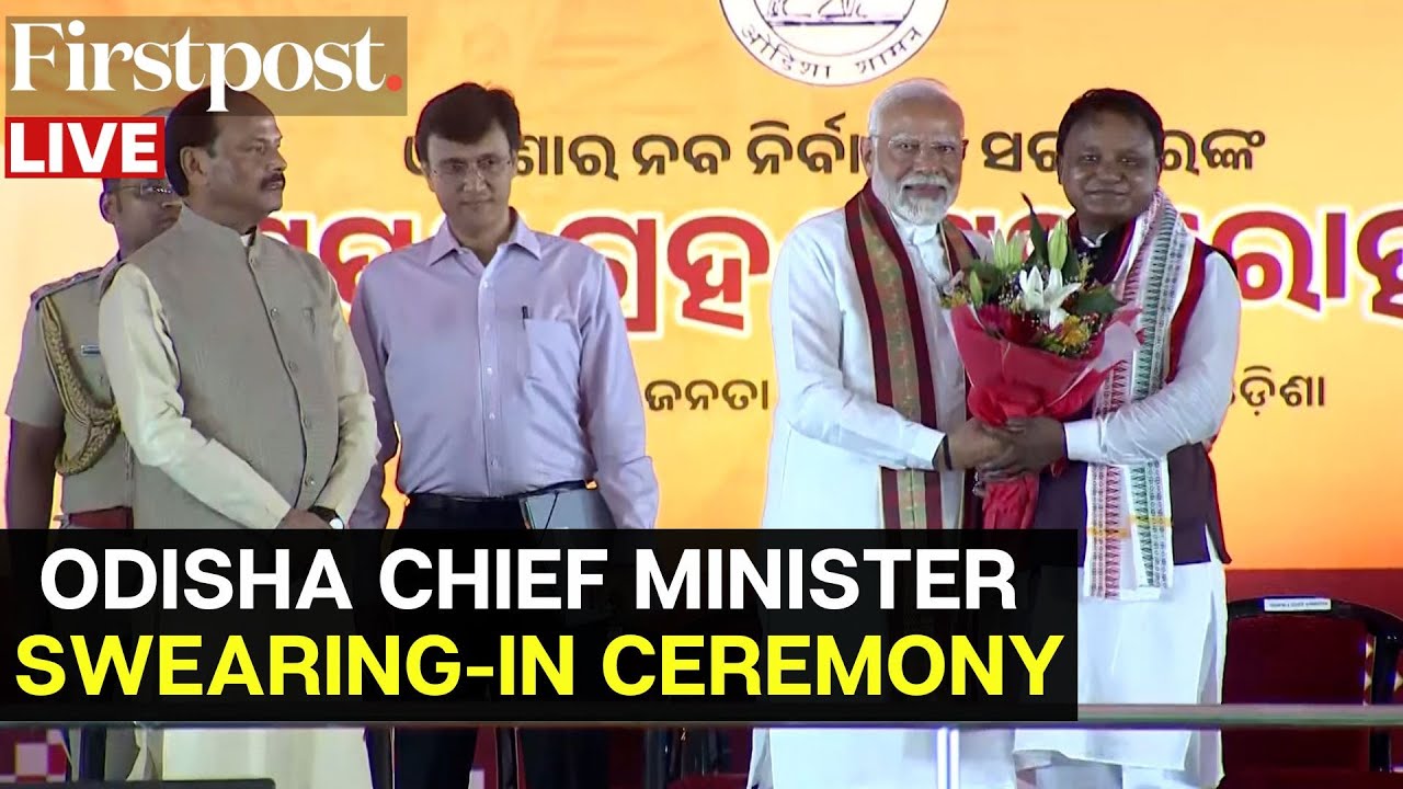 Odisha CM Oath Taking Ceremony LIVE: PM Modi Attends Odisha CM Mohan ...