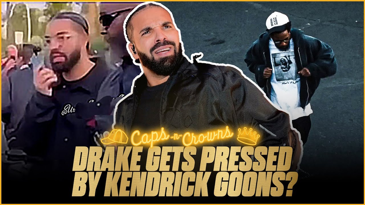 Drake Pressed By Kendrick Lamar Goons In LA?? || Caps N Crowns Reaction ...