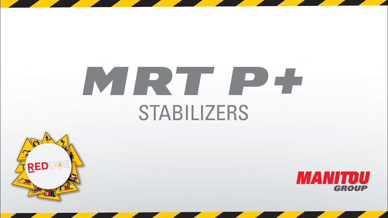 Manitou - Rotating telehandler - MRT PRIVILEGE - Stabilizers - YouTube