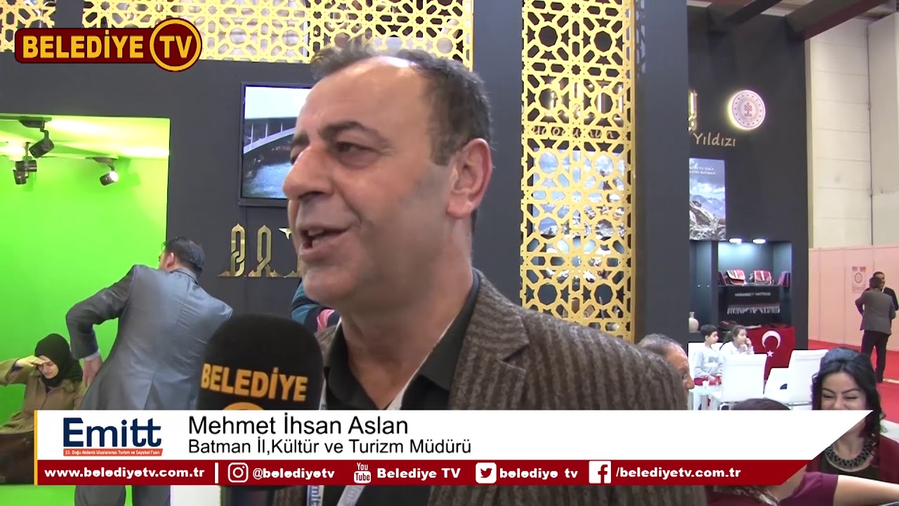 Emitt Mehmet İhsan Aslan Batman İl, Kültür ve Turizm Müdürü - YouTube