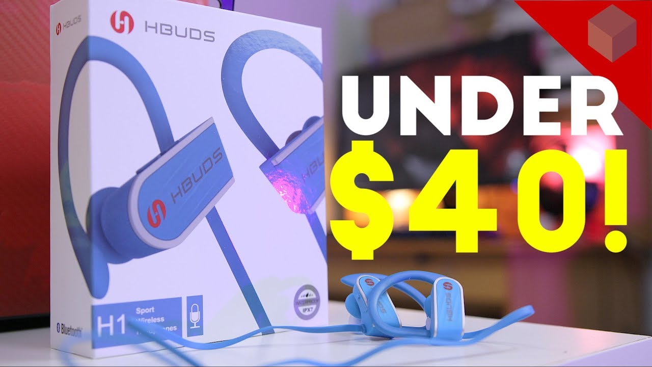 WIRELESS EARBUDS UNDER $40! | HBUDS H1 Unboxing - YouTube