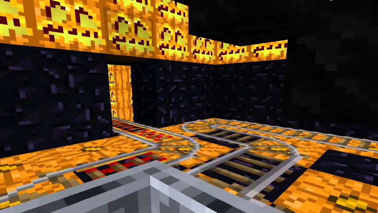 Minecraft PE Illusion Roller Coaster Map! - YouTube