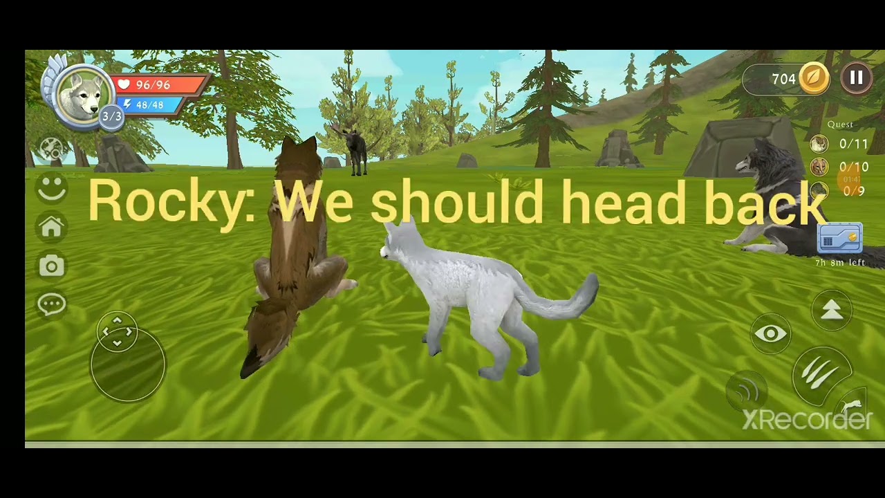 WildCraft Story: The White Wolf — Part 1 - YouTube