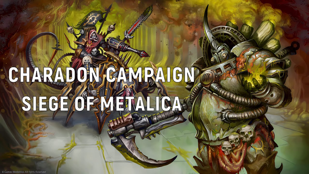 The Charadon Campaign lore 1 - Siege Of The Metalica System | Warhammer ...