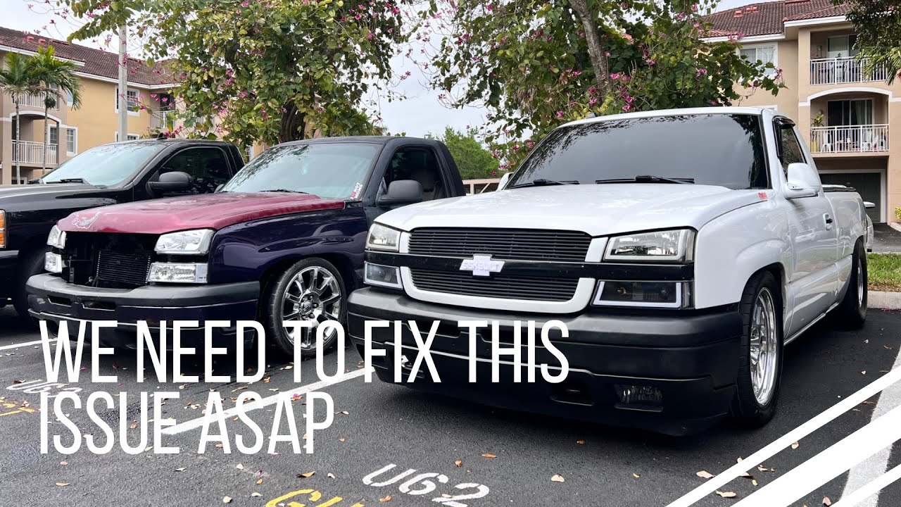 Cammed LS Silverado catches fire and then........ - YouTube