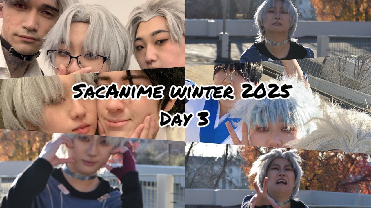 SacAnime Winter 2025 DAY 3 - YouTube