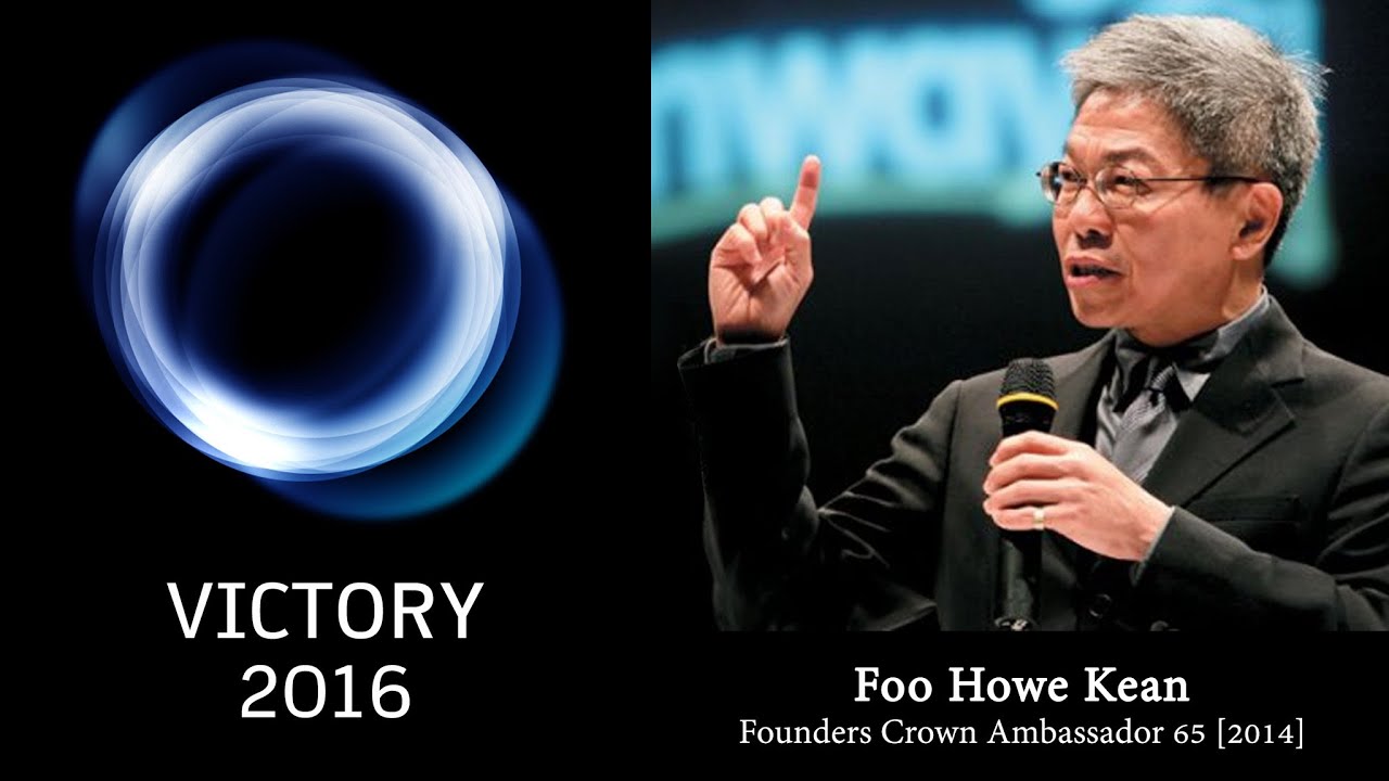 VICTORY 2016 : Foo Howe Kean : Founders Crown Ambassador 65 - YouTube