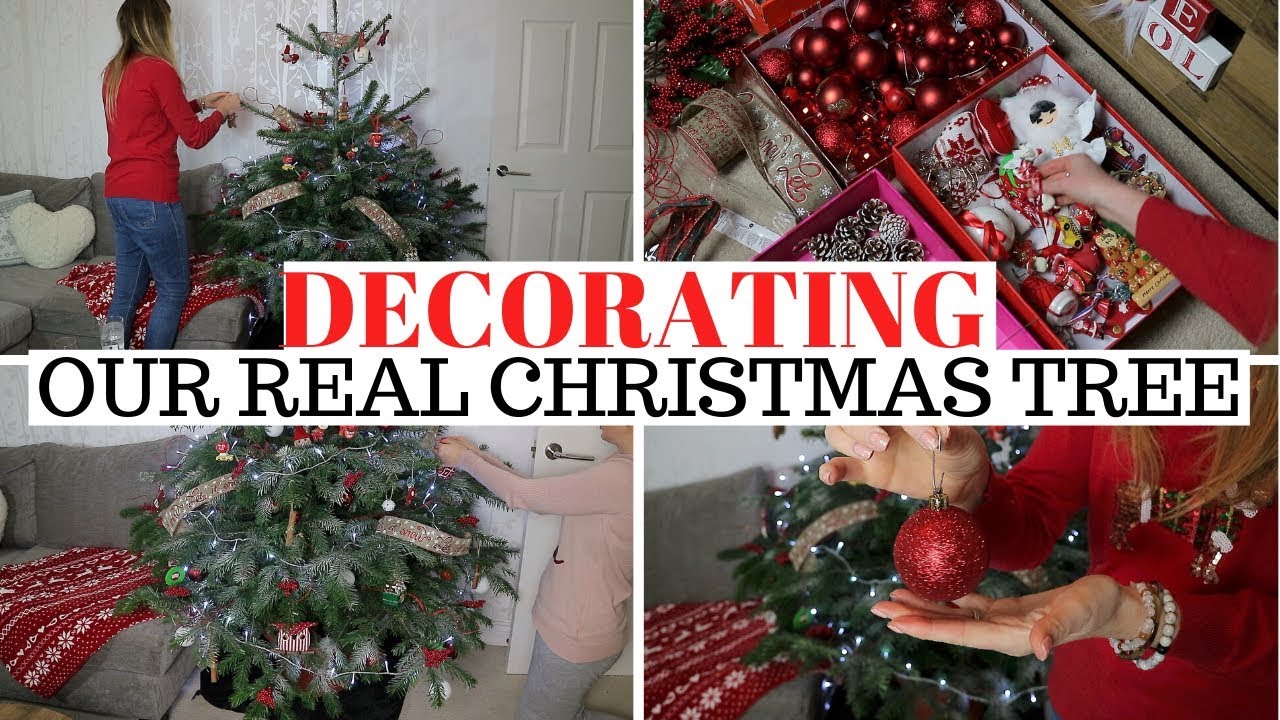DECORATING OUR REAL CHRISTMAS TREE UK 2019 INSPIRATION TIPS YouTube decorating-our-real-christmas-tree-uk-2019-inspiration-tips-youtube