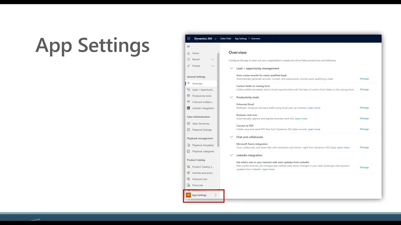 Where to Find Entity and App Settings in Dynamics 365 Customer ...