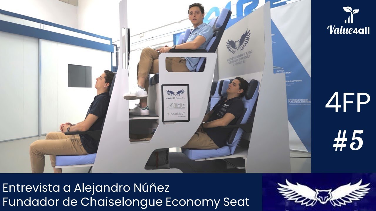 Emprendedor: Alejandro Núñez Vicente (Chaiselongue Economy Seat) | Cuarto Factor de Producción ...