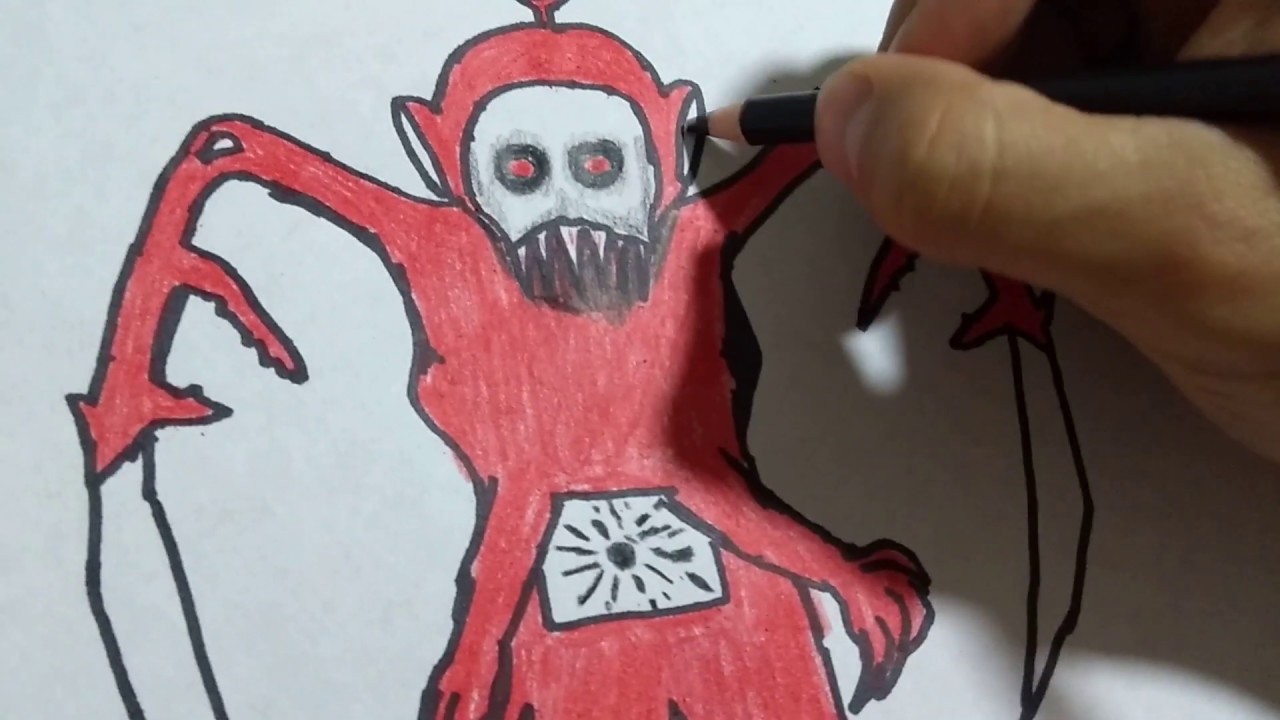 Cómo PINTAR a 😱PO 2️⃣ transformación de slendytubbies 2️⃣/how to PAINT ...