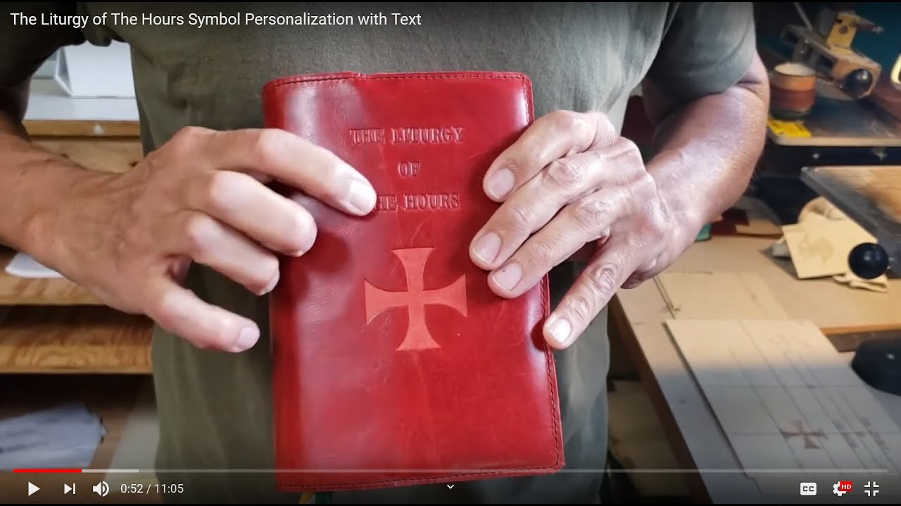 The Liturgy of The Hours Symbol Personalization with Text - YouTube