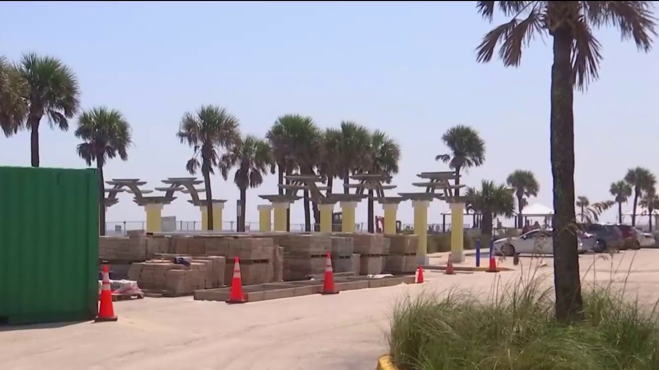 Volusia beaches sustain minimal impact from Hurricane Helene - YouTube
