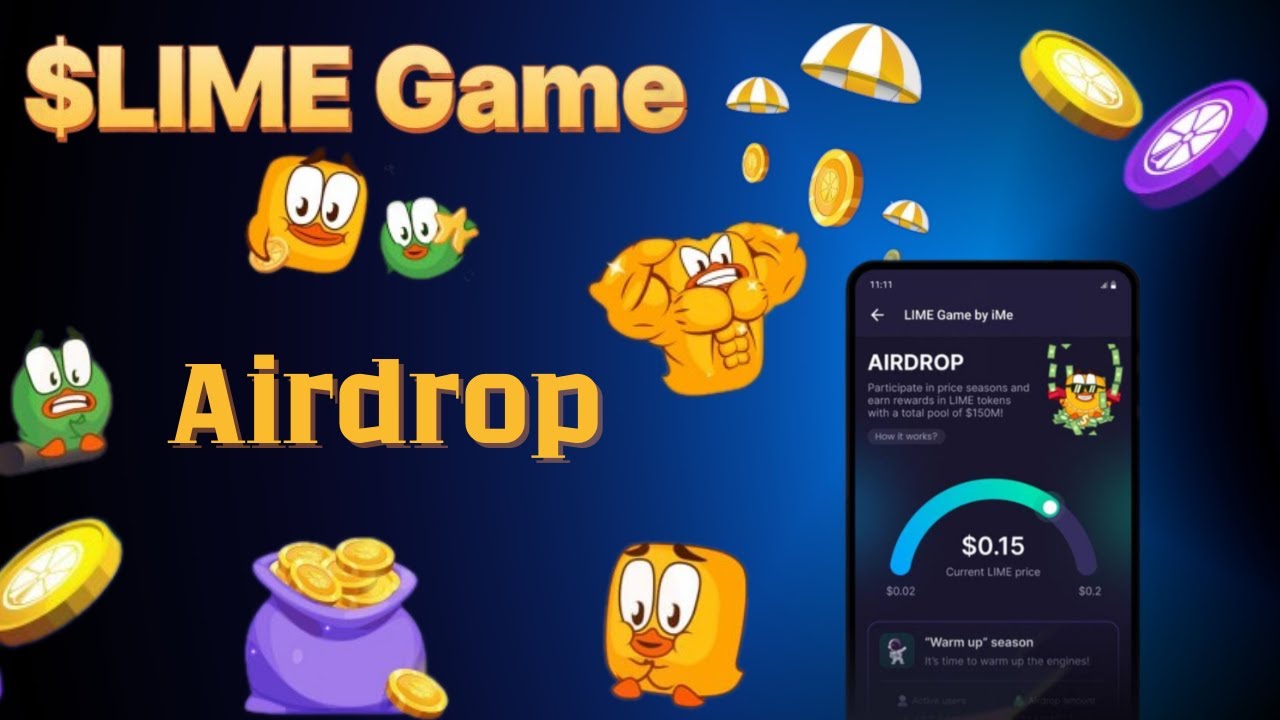 Фарм токена $LIME Airdrop проекта LIME GAME - YouTube