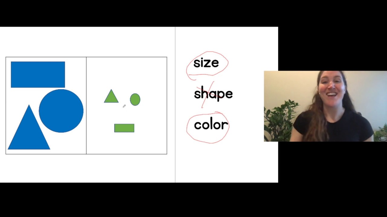 Sorted by size, shape or color : Math - YouTube