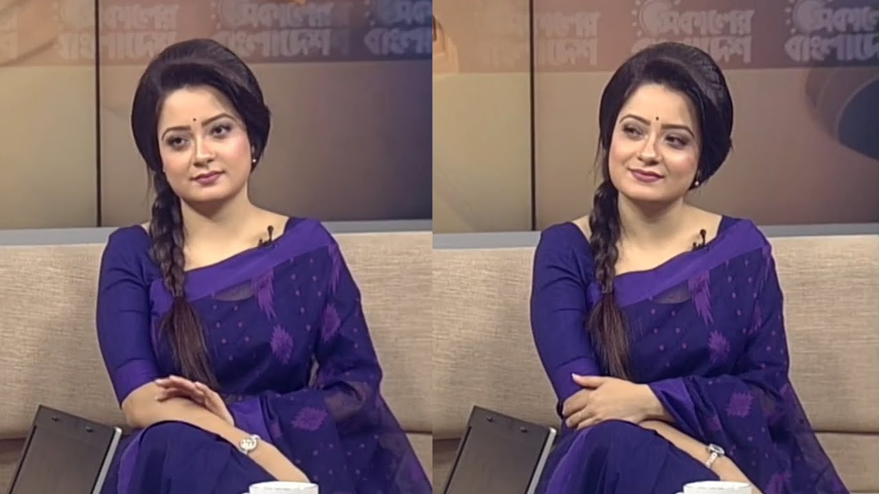 Jamuna TV News Presenter Shaila Islam - YouTube