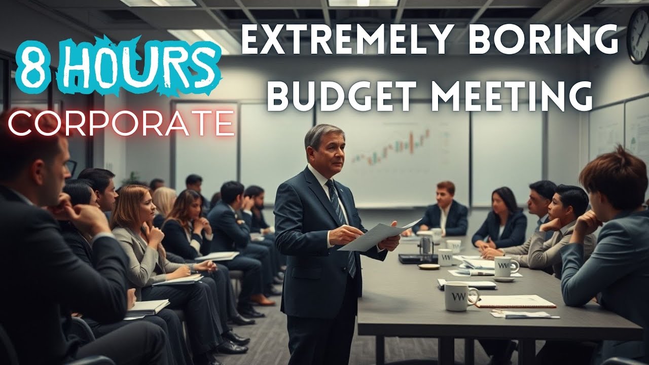 8 Hours of Extremely Boring Corporate Budget Meeting ASMR 💤📊 - YouTube