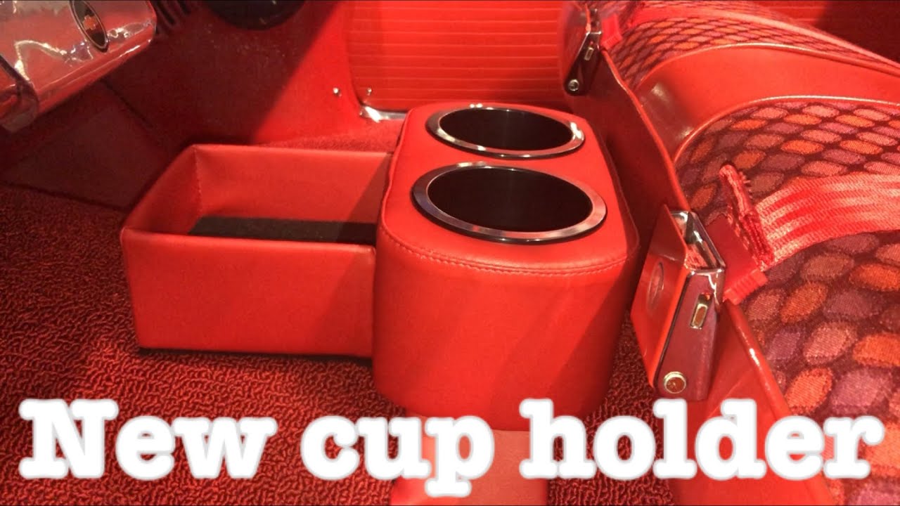 Classic consoles cup holder 1964 impala lowrider red Rocket 64 - YouTube