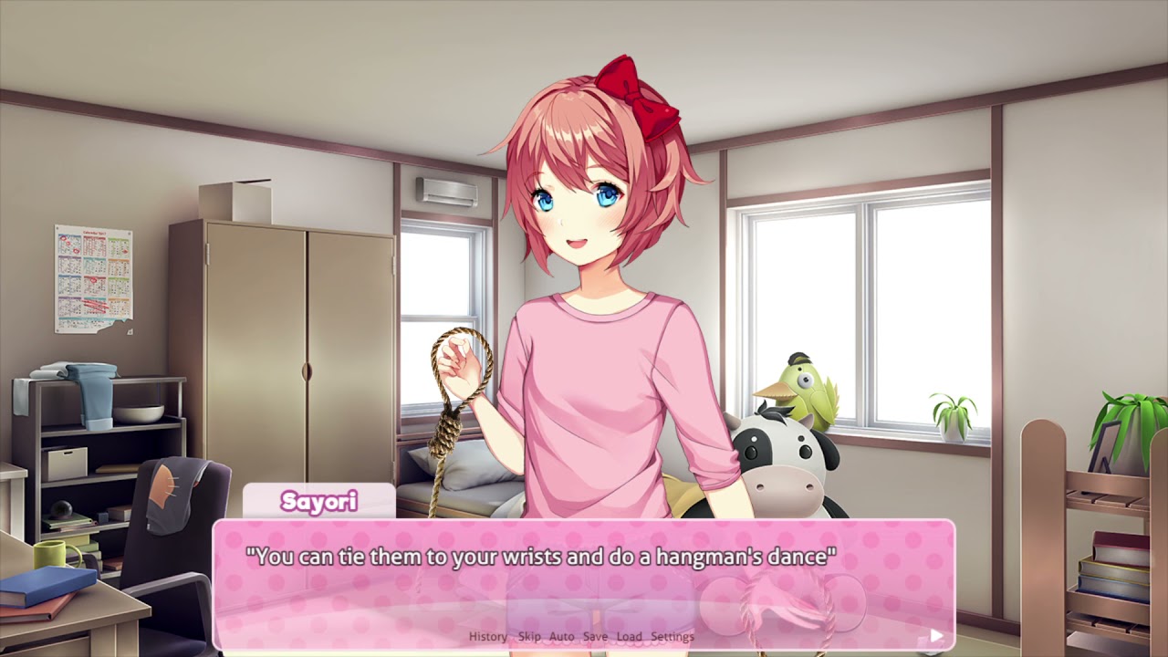 Sayori - "The (not so) Family-Friendly Noose Song" Music Video - YouTube