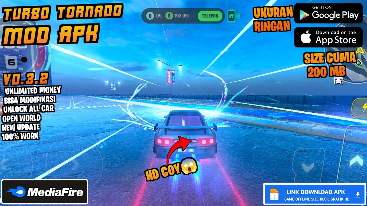 Download Turbo Tornado MOD APK Versi Terbaru 0.3.2 Unlimited Money ...