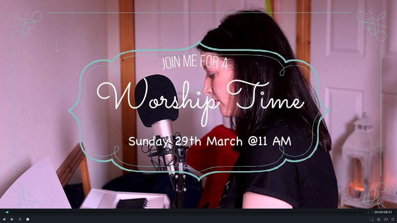 SUNDAY MORNING WORSHIP/ CHURCH AT HOME/ SOAKING WORSHIP/ RUTH CAMLIN ...