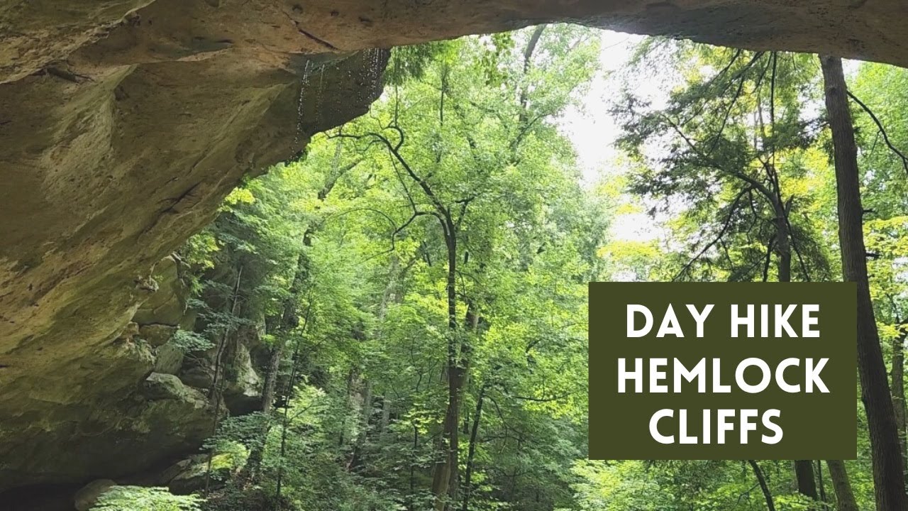 Day hike with my son/Hemlock Cliffs/Hoosier National Forest - YouTube