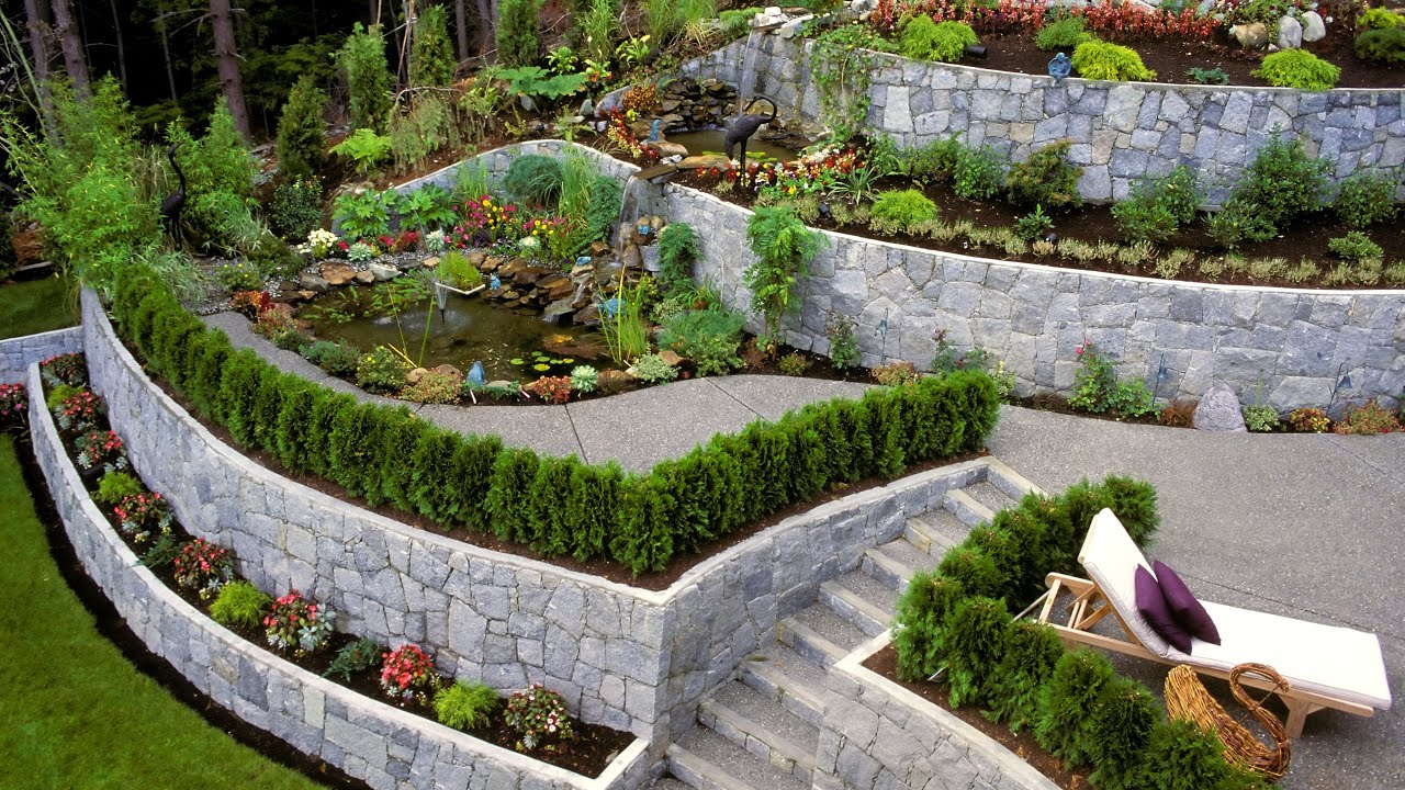 Landscape Components! Amazing ideas for the garden and backyard! - YouTube