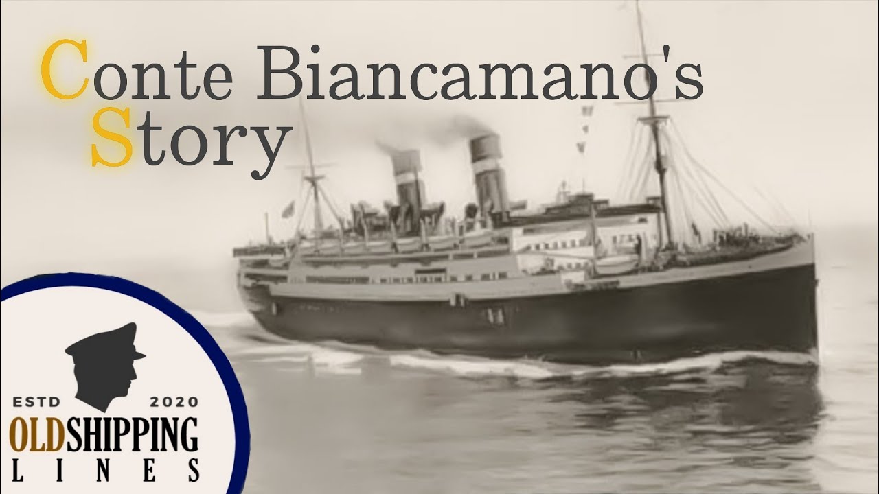 Story Of A Ship The Story Of The SS Conte Biancomano - YouTube