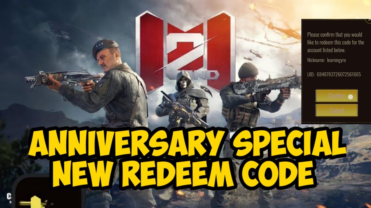 *FREE* CODM SECOND ANNIVERSARY SPECIAL NEW REDEEM CODE | CODM NEW ...