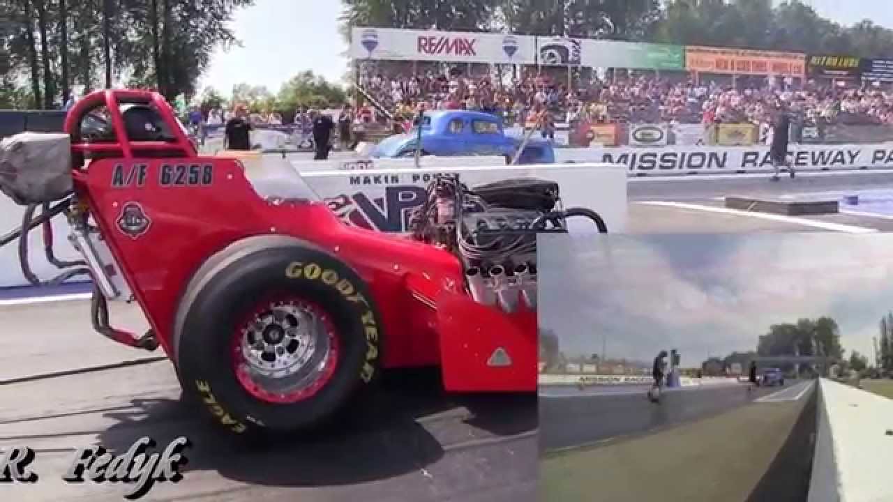 Luke Baloghs 554 MooneyHam&Sharp tribute car at 2014 Mission Raceway ...