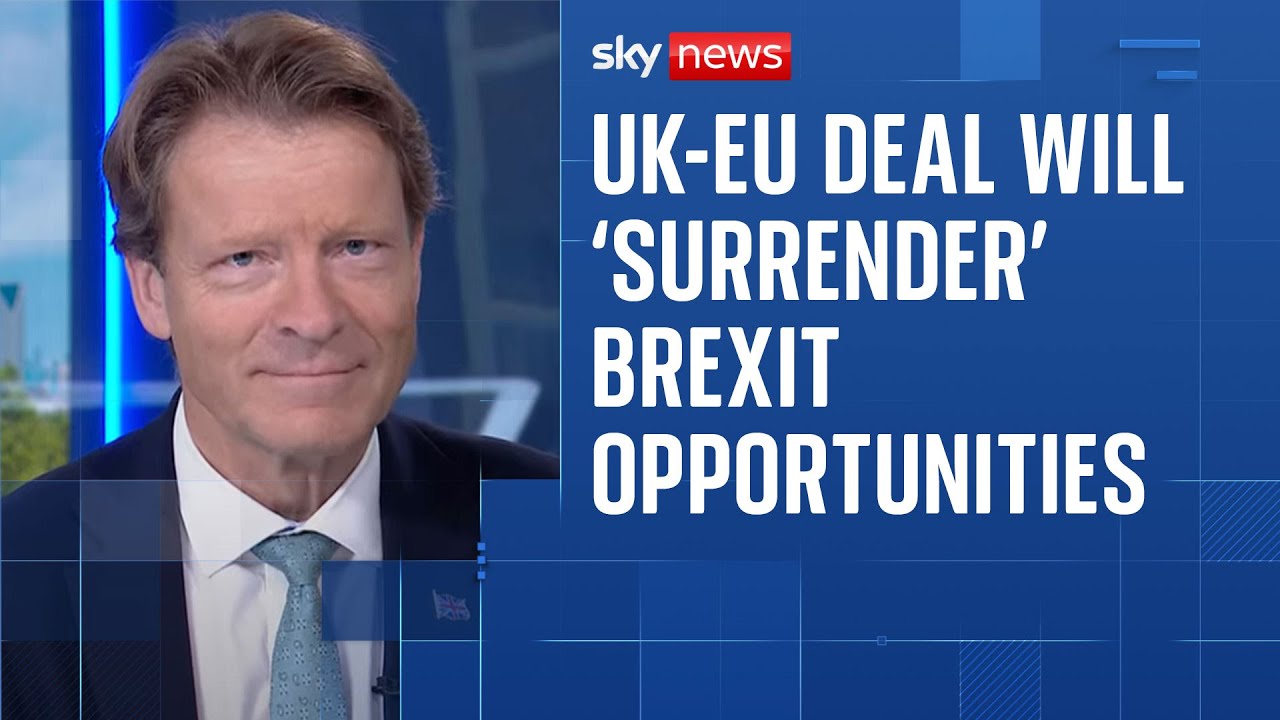Reform deputy leader condemns post-Brexit deal with EU as "just ...
