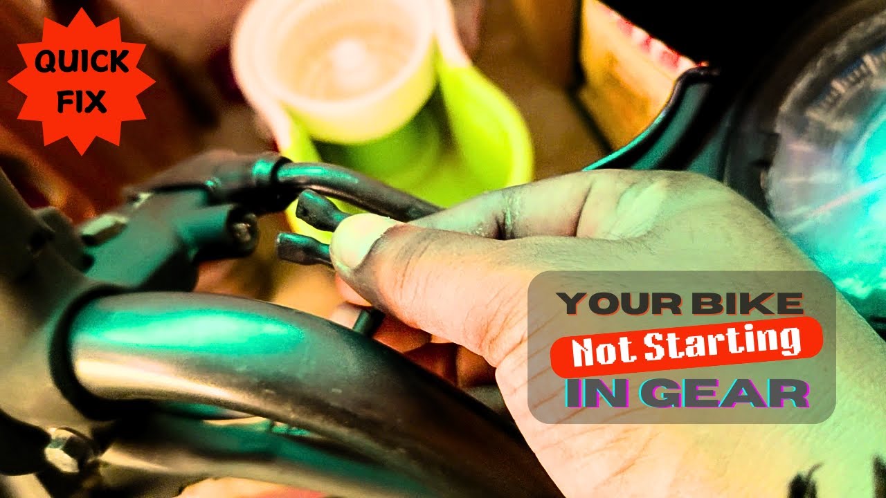 How to Fix Your Bike Not Starting in Gear: A Step-by-Step Guide - YouTube