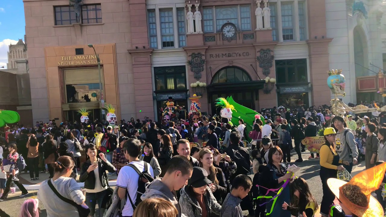 Universal studio japan 2018 halloween party - YouTube