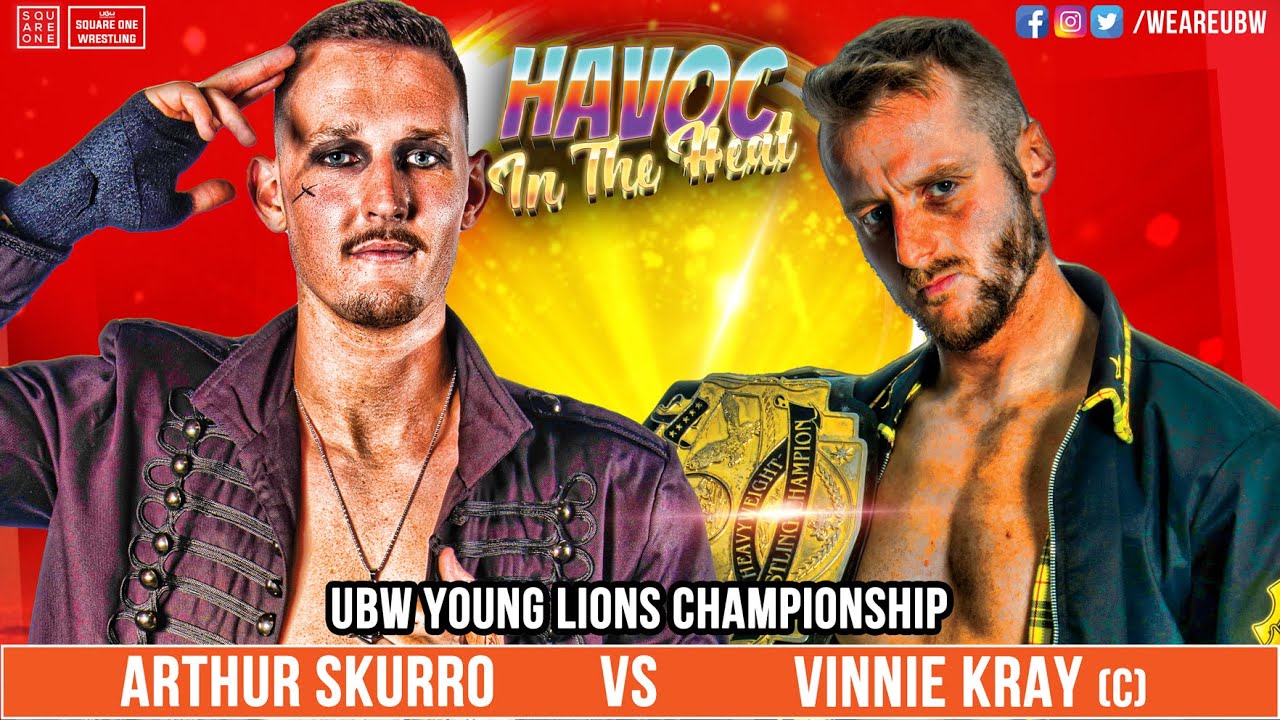 Vinnie Kray vs Arthur Skurro - UBW Young Lions Championship - YouTube