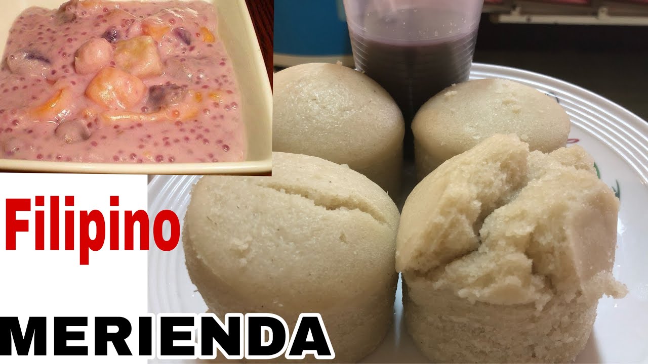 Filipino Merienda|Panlasang Pinoy Merienda | Pinas Sarap Merienda ...