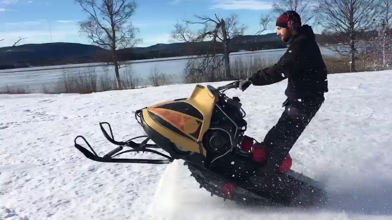 Aktiv Sno-tric sc3 with Rotax 670 engine. - YouTube