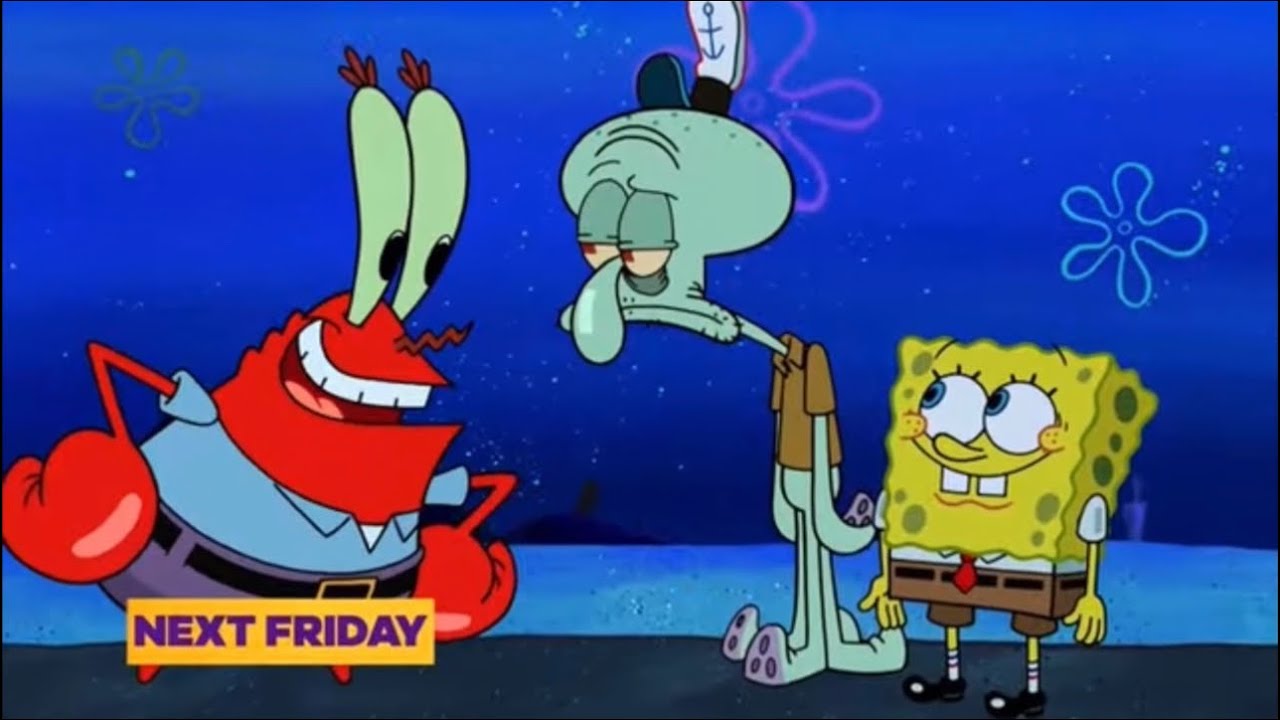 SpongeBob SquarePants - “Abandon Twits” and “Wallhalla” Promo 2 - Nick ...
