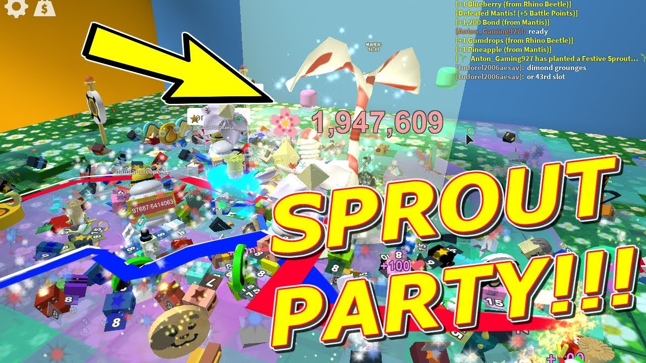 1,000 SPROUTS! | Roblox Bee Swarm Simulator - YouTube