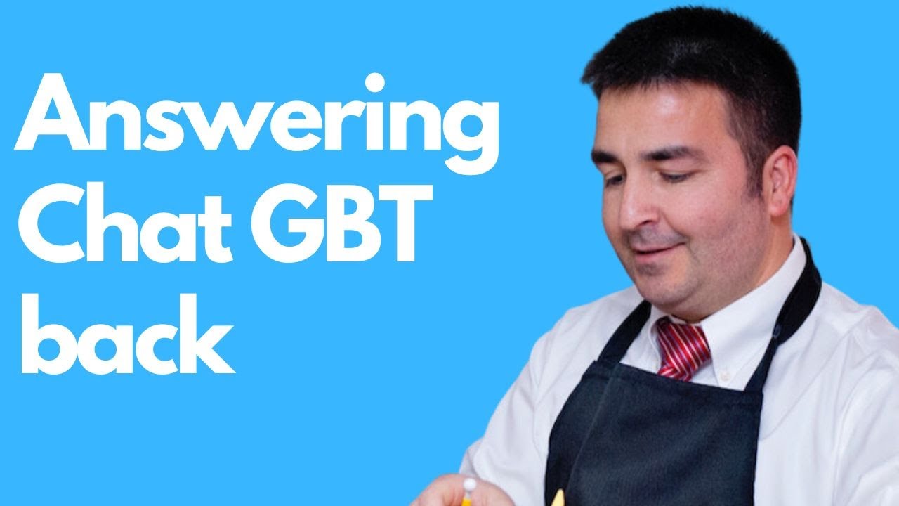 Answering Chat GBT - YouTube