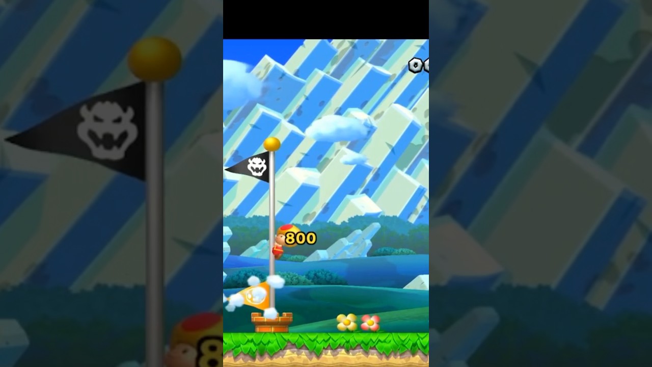 Toad gets the flag - YouTube