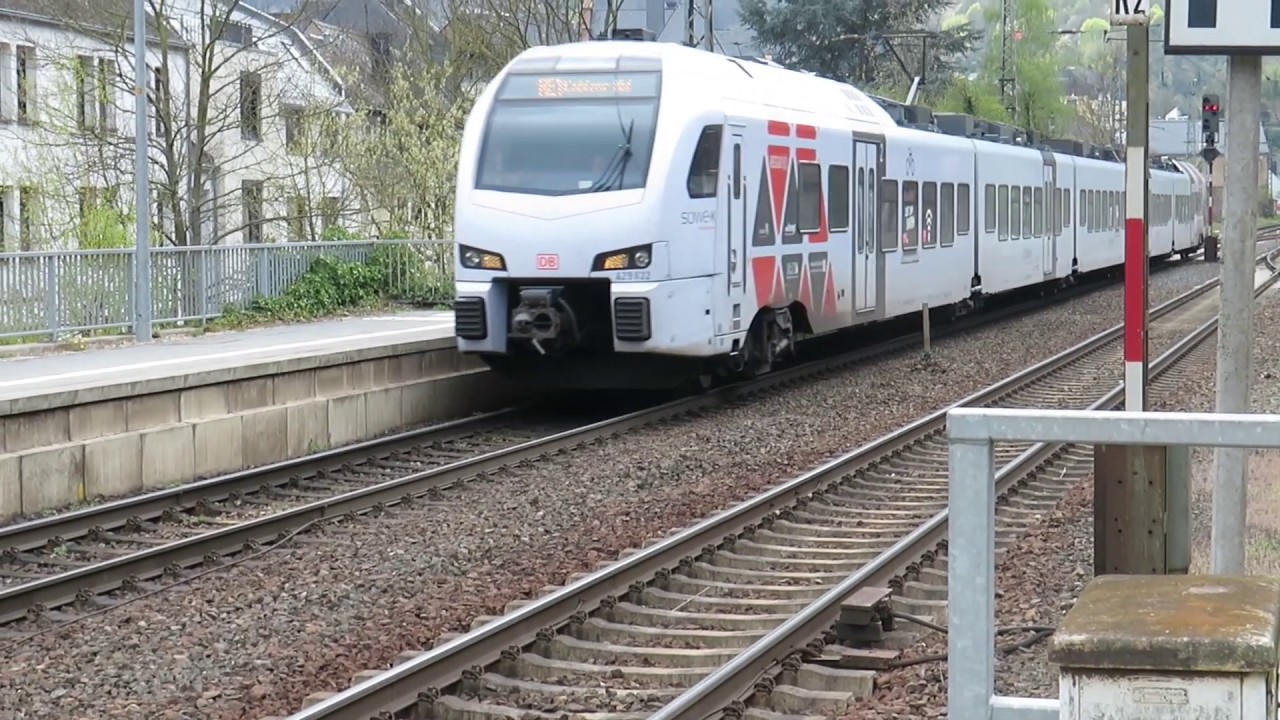 Züge/Trains in Cochem (Mosel) Teil 2 (Part 2) mit (with) SÜWEX ...