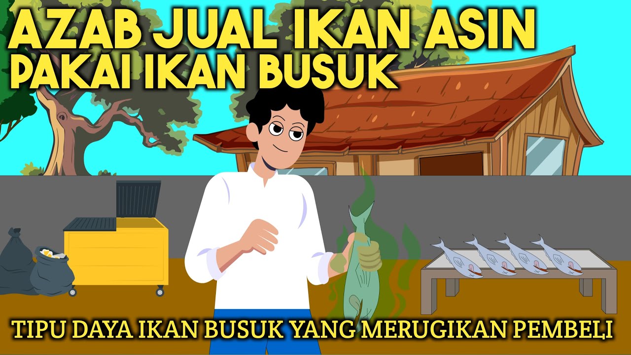 AZAB JUAL IKAN ASIN PAKAI IKAN BUSUK! | | SIPIRA EPISODE 39! | SINETRON ...