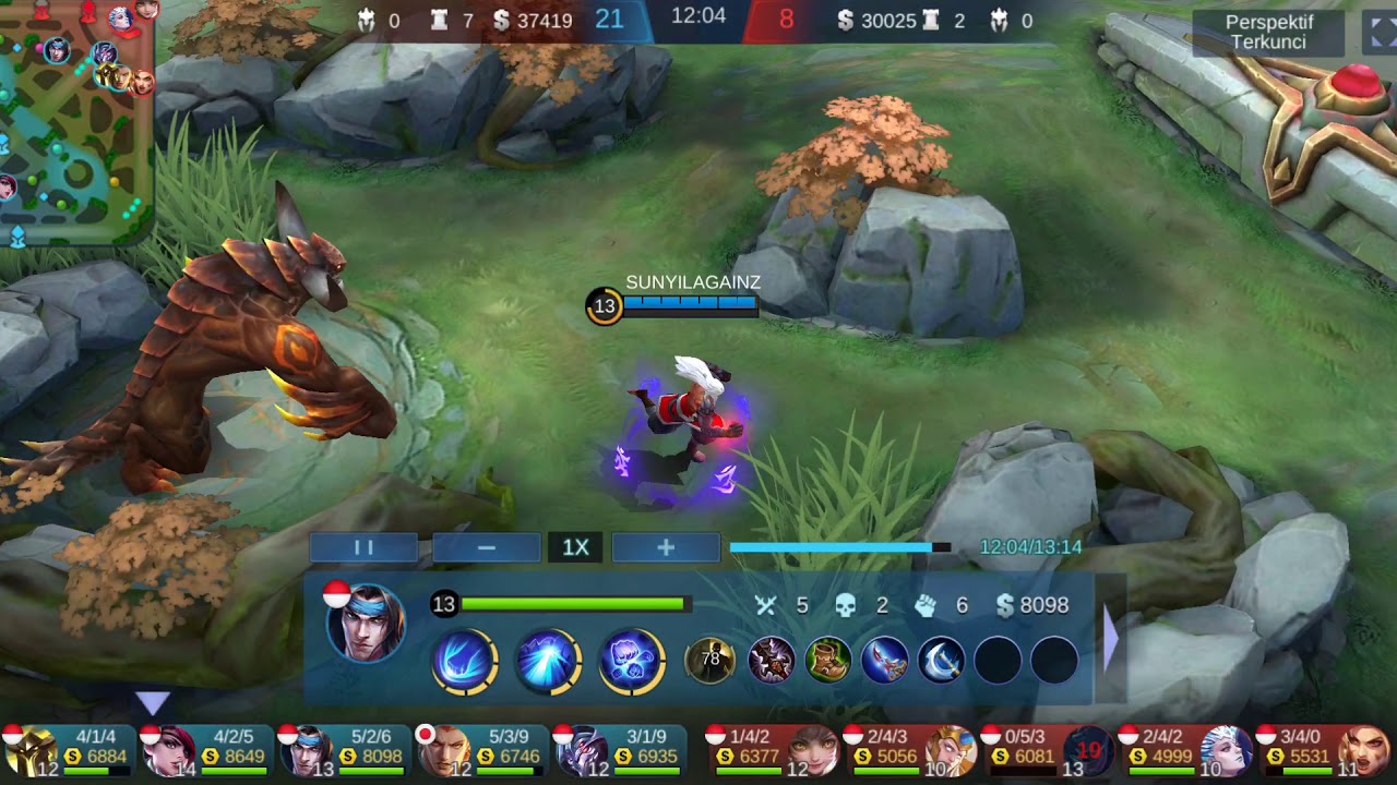 Keuntungan ulti Hero Badang Ulti Flicker - YouTube