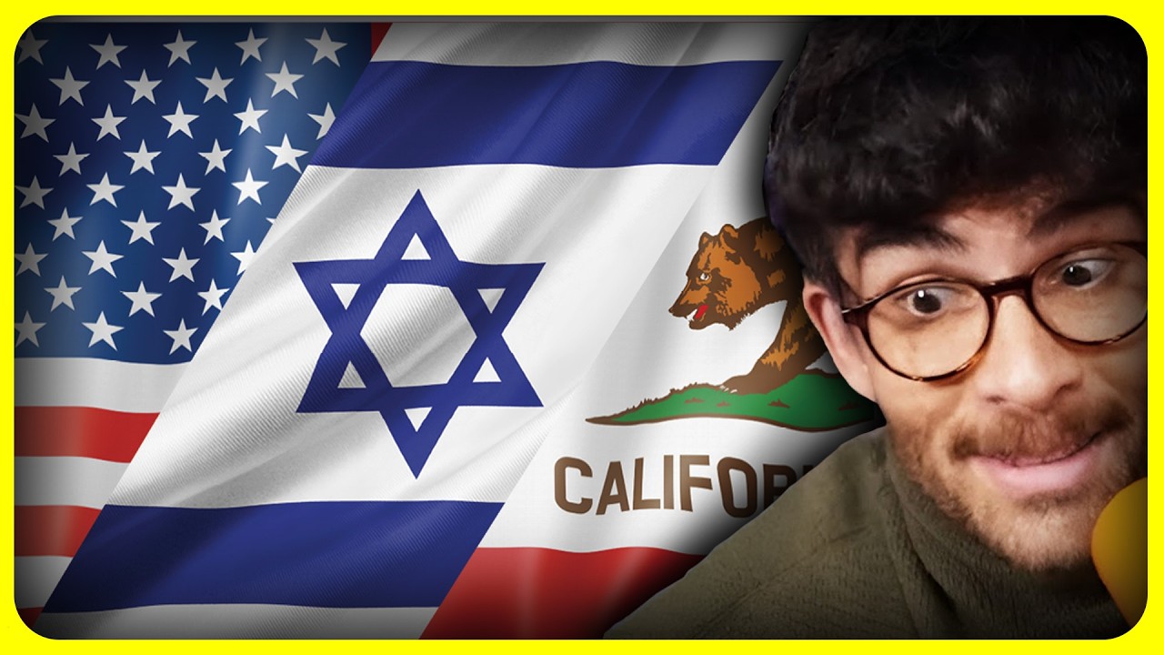 California TAKES DOWN Israeli Flags | Hasan Daily - YouTube