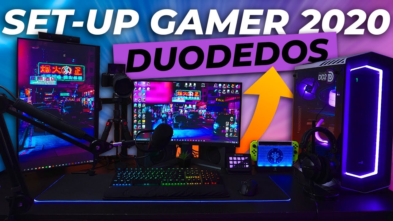 ¡ESTE ES MI SET UP GAMER/STREAMER 2020! *INCREÍBLE*- Duodedos - YouTube