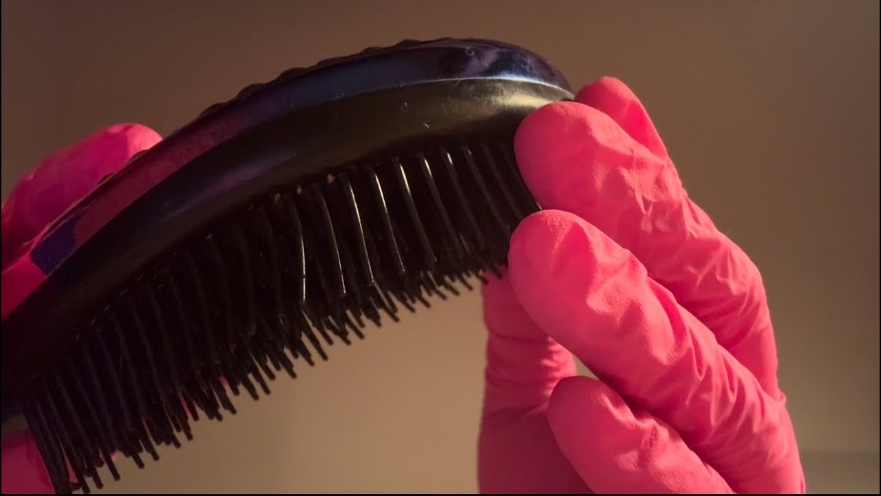 ASMR Fast & aggressive Glove & brush sounds, camera tapping, carpet ...