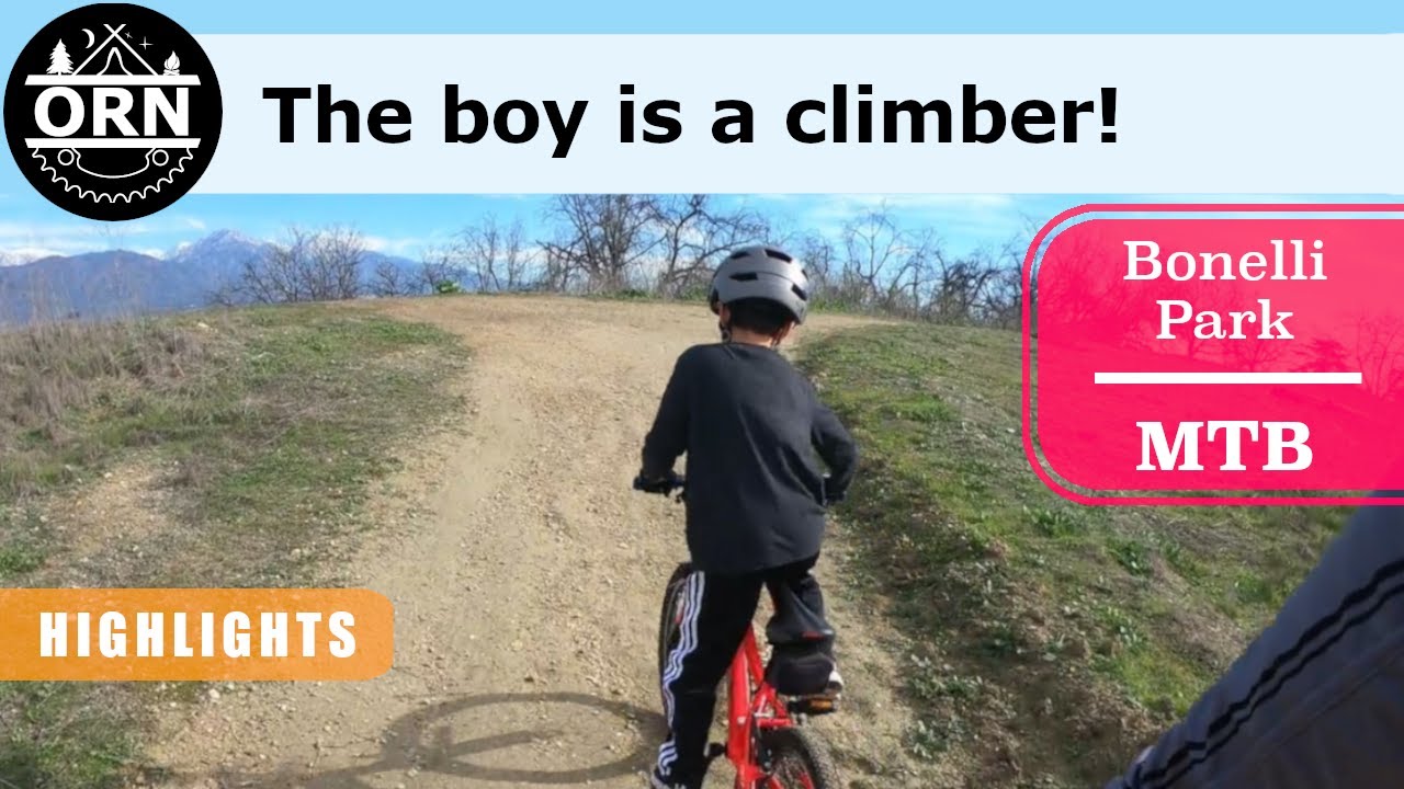 Bonelli: Kid Is Getting Comfortable With His Bike - Mountain Biking ...
