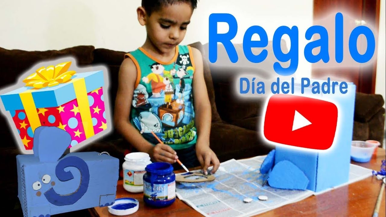 Regalo para el día del padre fácil de hacer / MANUALIDAD para regalo de ...