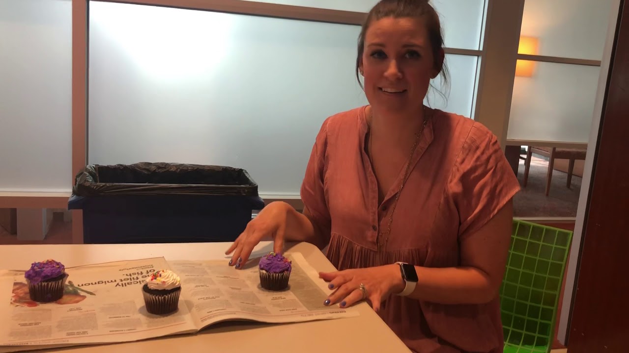 Smashing cupcakes with your bare hands in therapeutic. - YouTube